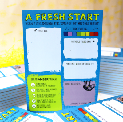 Fresh Start Tear Pad - Fresh Minds Education